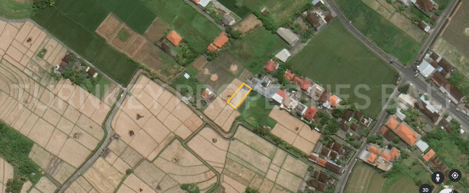 Amazing Land Freehold 1,83 Are with Rice-field View in Nyanyi For Sale ...