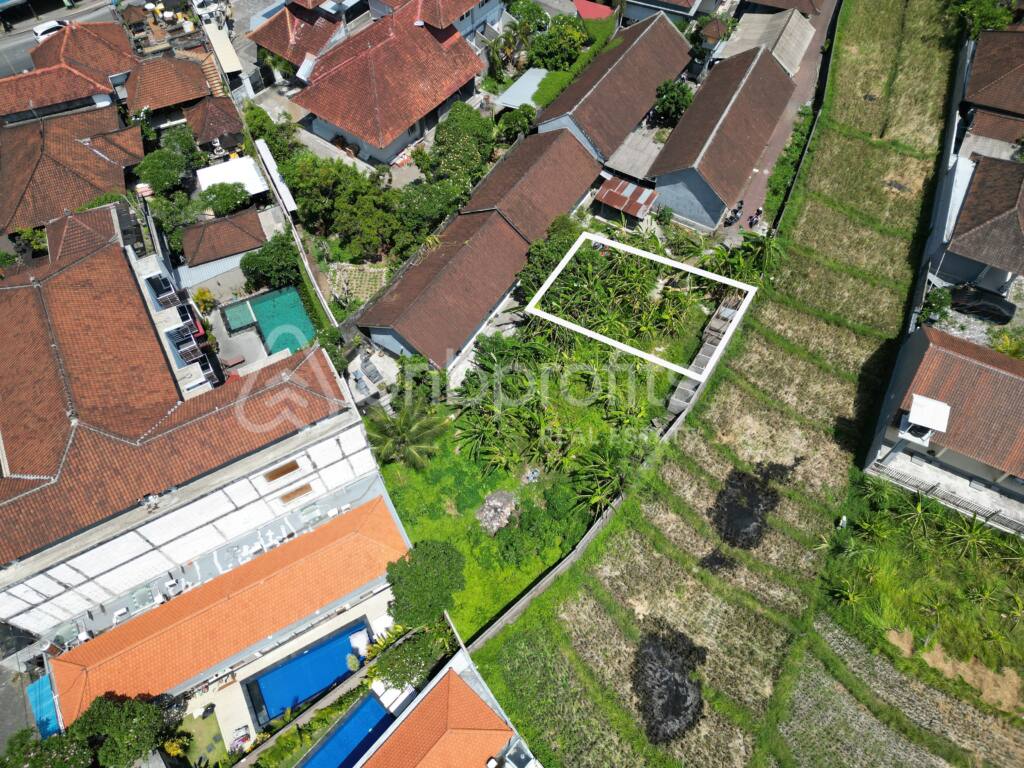Craft Your Dream Retreat, Small Plot of Land in Berawa With Rice Field ...